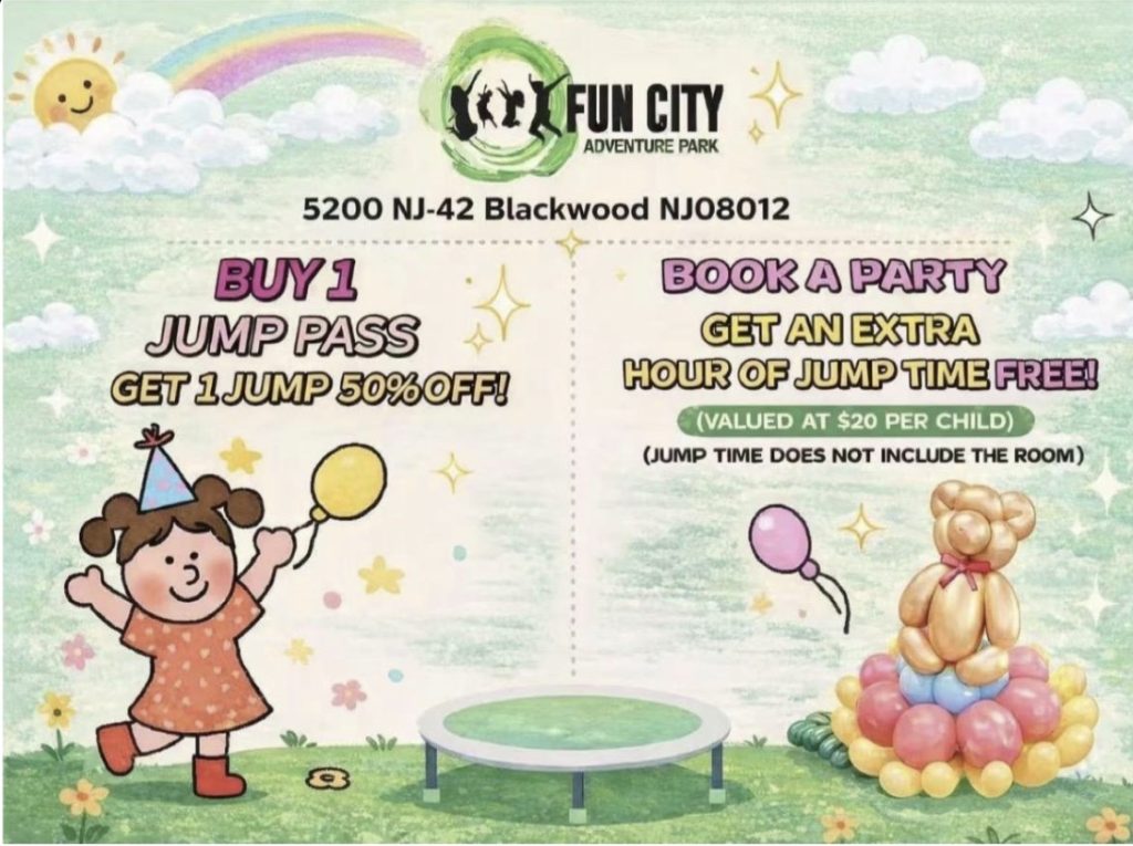 Fun City Trampoline Park | Fun for All Ages | Blackwood, NJ